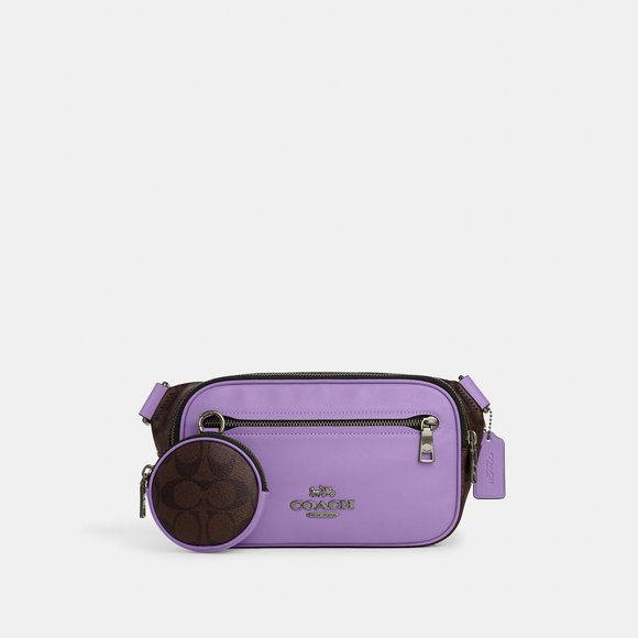 Coach | Bags | Nwt Coach Outlet Elias Belt Bag In Colorblock Signature ...